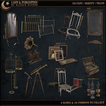 Second Life Marketplace - .random.Matter. - Lost & Forgotten - Frames